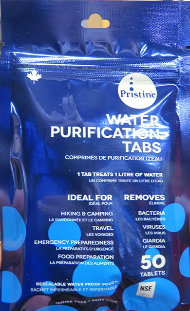 Water treatment products at MEC